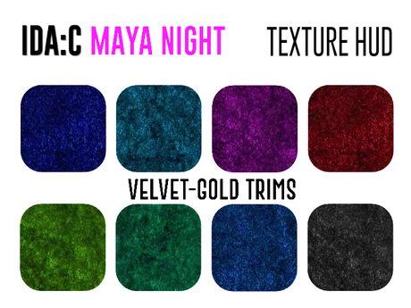 Second Life Marketplace - [IDA:C] MAYA Night - Velvet Gown & Wrap ...